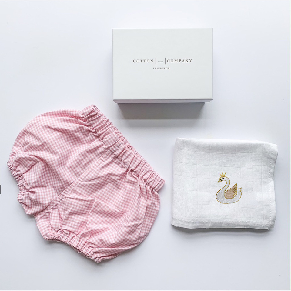 Swan Princess | Muslin & Bloomer Gift Set | Cotton & Company